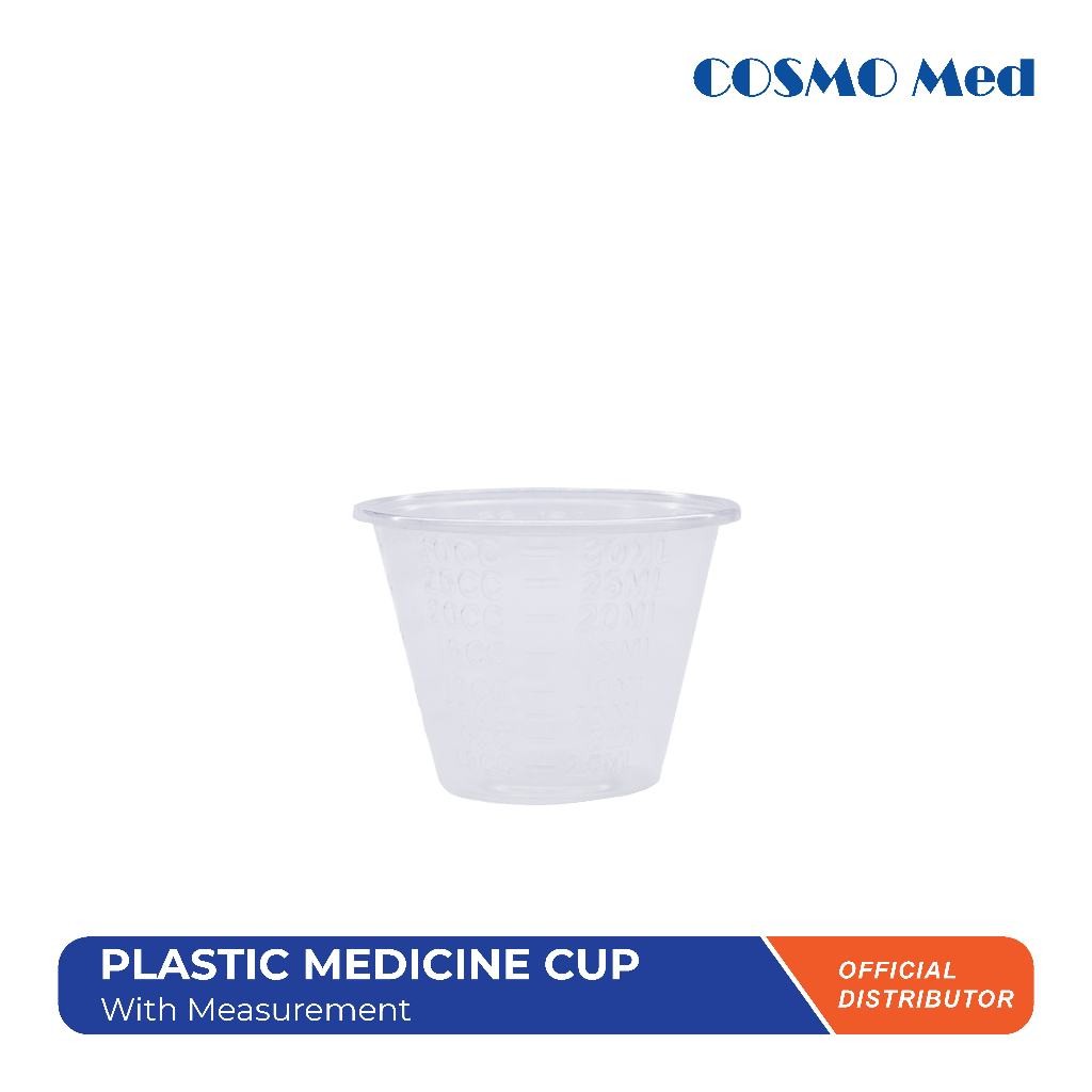 Jual COSMO MED Medicine Cup Gelas Takar Obat 30ml - 100pcs | Shopee ...