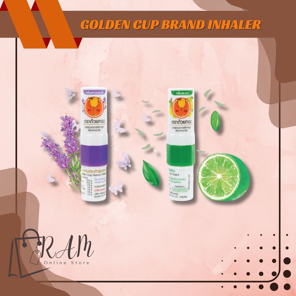 Jual Golden Cup Brand Inhaler Original Thailand | Shopee Indonesia