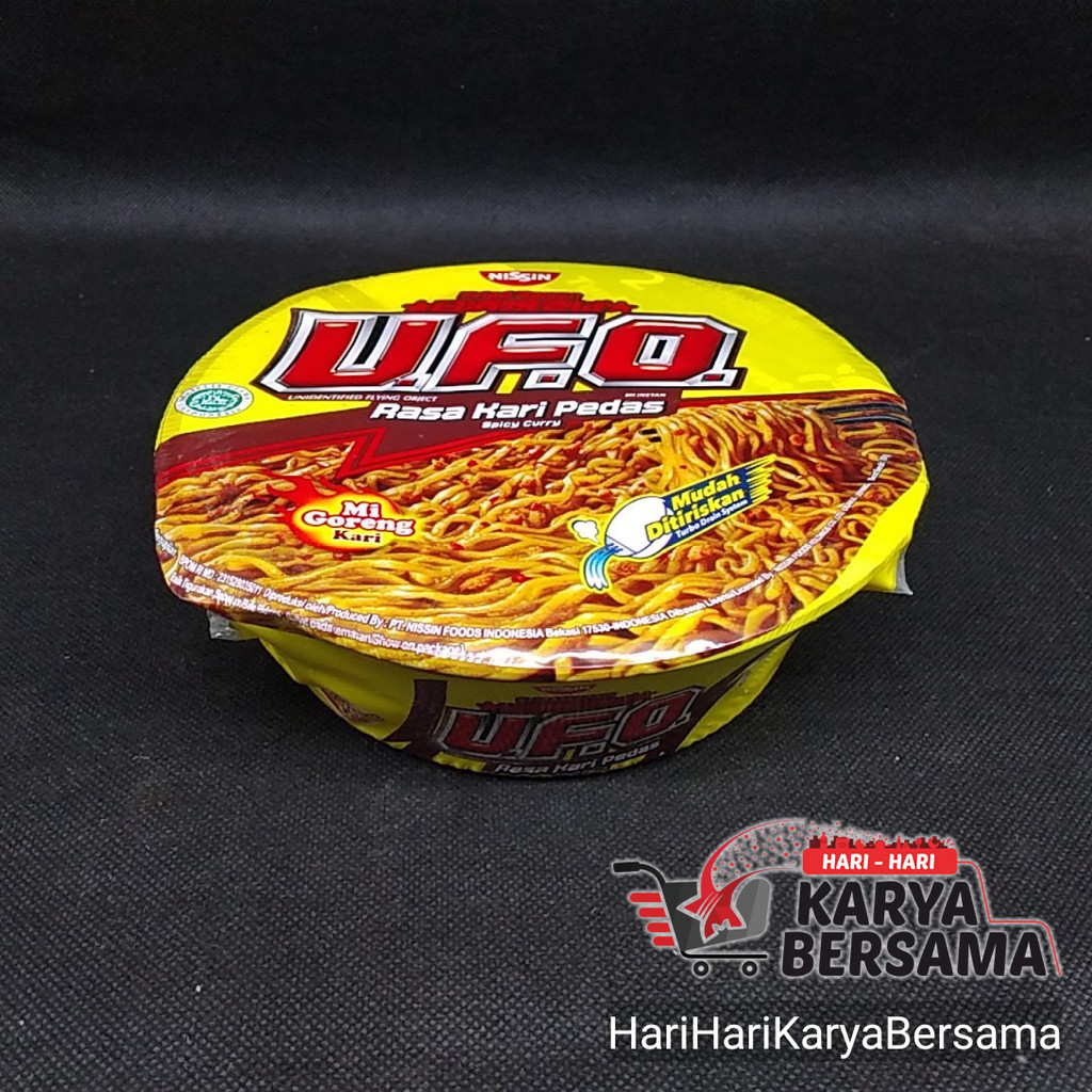 Jual MIE INSTAN NISSIN UFO FRIED RAMEN KARI PEDAS 88GR | Shopee Indonesia