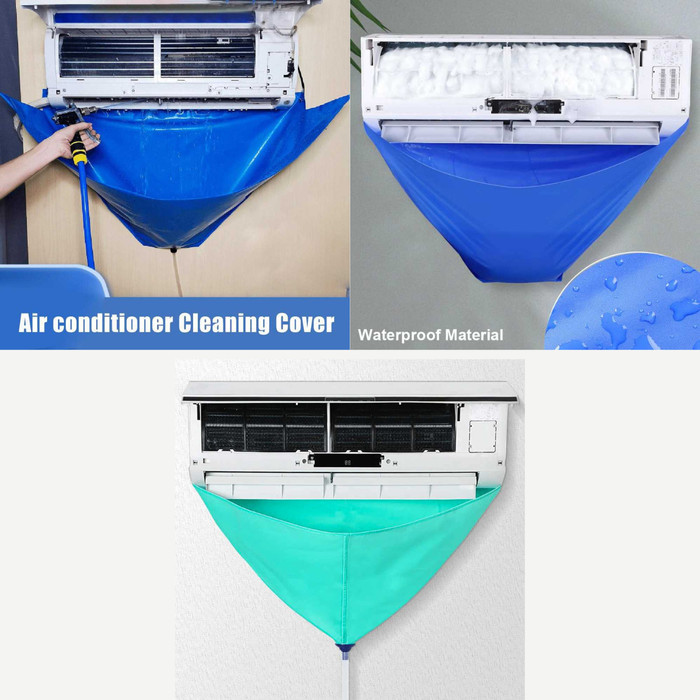 Jual Plastik Cuci Ac / Cover Cuci Ac Air Conditioner Cleaning Cover ...