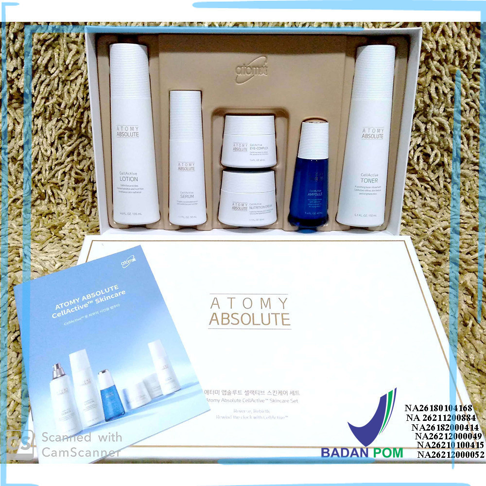 Jual READY Atomy Absolute skincare SET | atomy Absolute set | ATOMY ...