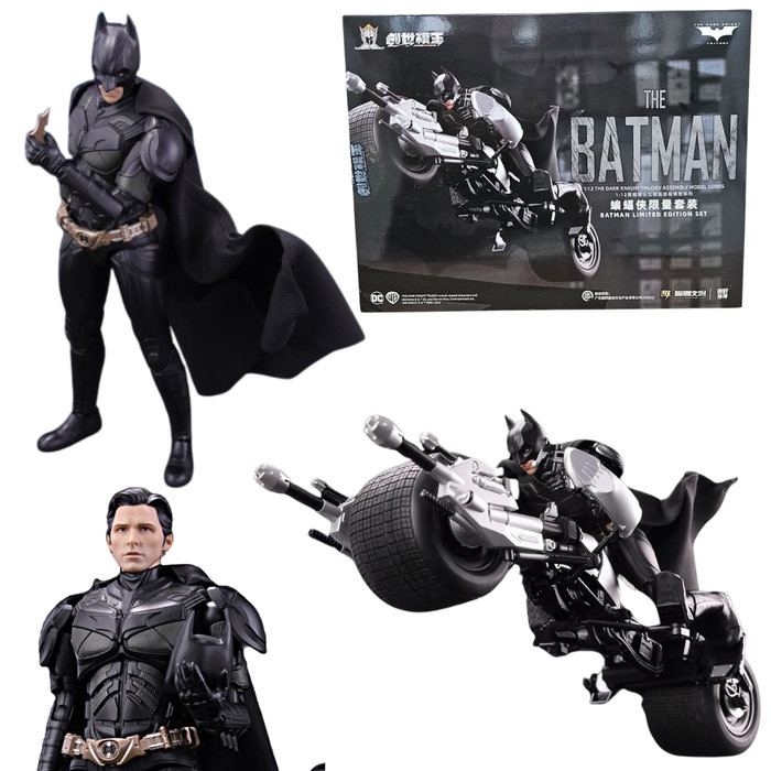 Jual Modoking 1/12 The Batman The Dark Knight Vehicles The Bat Pod Set ...