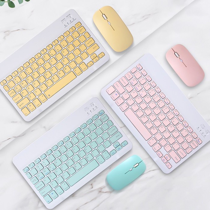 Jual Anggits Paket Keyboard Bluetooth With Mouse Mini For Ipad PC ...