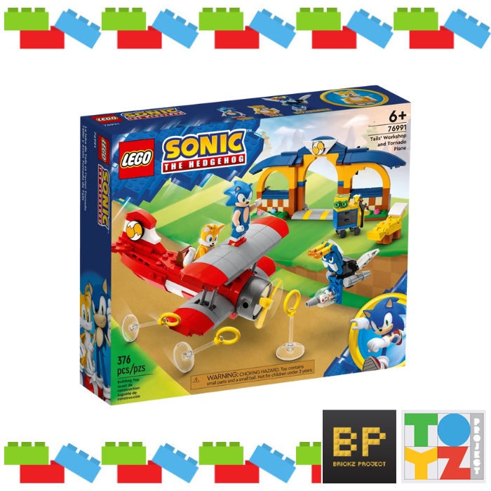 Jual Lego 76991 Sonic - Tails' Workshop and Tornado Plane | Shopee ...