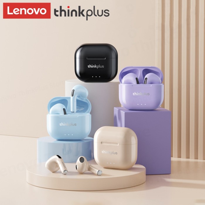 Jual THINKPLUS LENOVO TWS BLUETOOTH LOW LATENCY EARPHONE BT5.3 LP40 PLUS | Shopee Indonesia