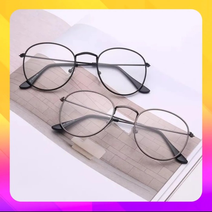 Jual kacamata baca frame retro anti radiasi pria wanita kacamata baca | Shopee Indonesia