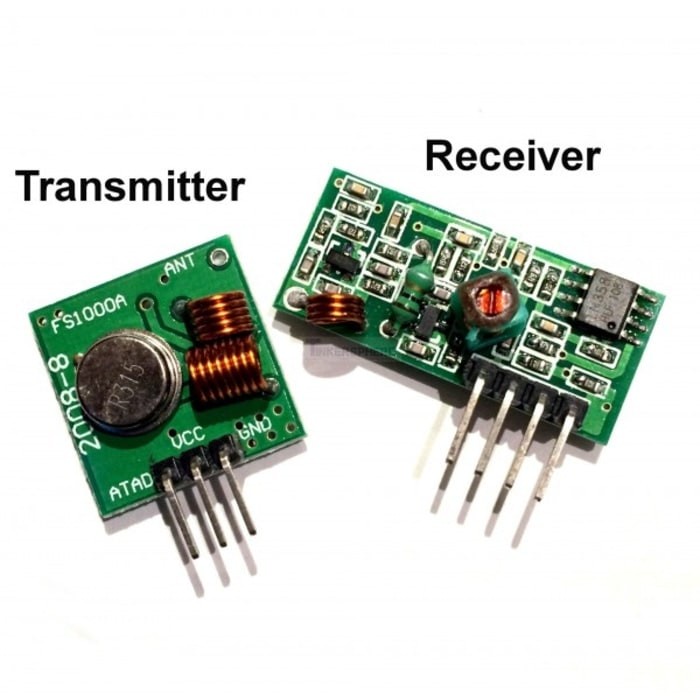 Jual RF 433 Mhz 433Mhz RF transmitter dan receiver | Shopee Indonesia