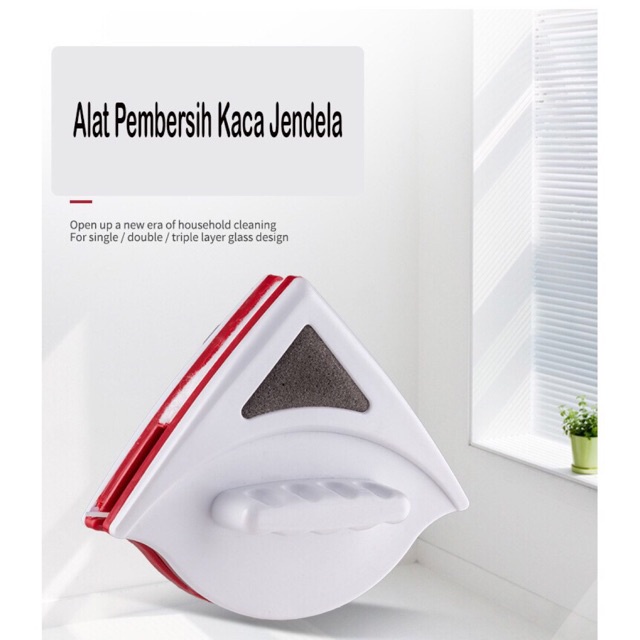 Jual Alat Pembersih Kaca Jendela Magnet Dua Sisi / Double Sided Glass ...