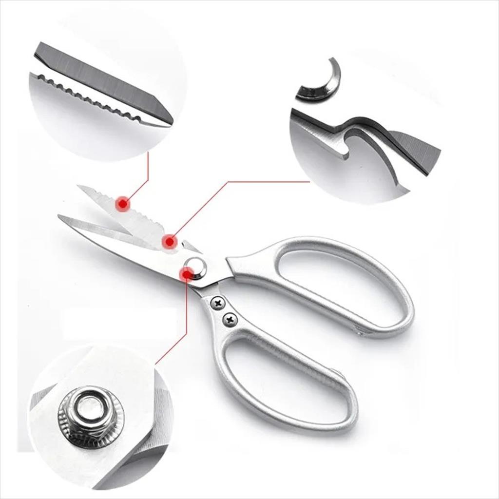 Jual Gunting Dapur JAPAN SK5 Tajam Kuat Tebal Stainless Steel Kitchen ...