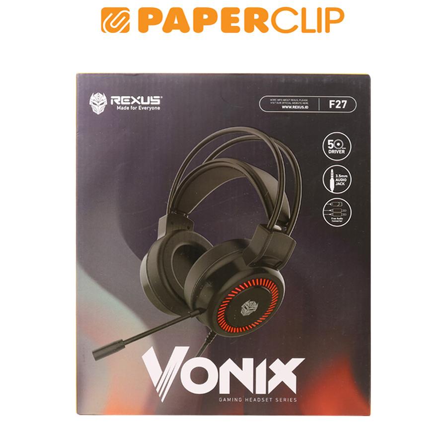 Jual HEADSET REXUS F27 VONIX GAMING BLUE RX-F27 | Shopee Indonesia