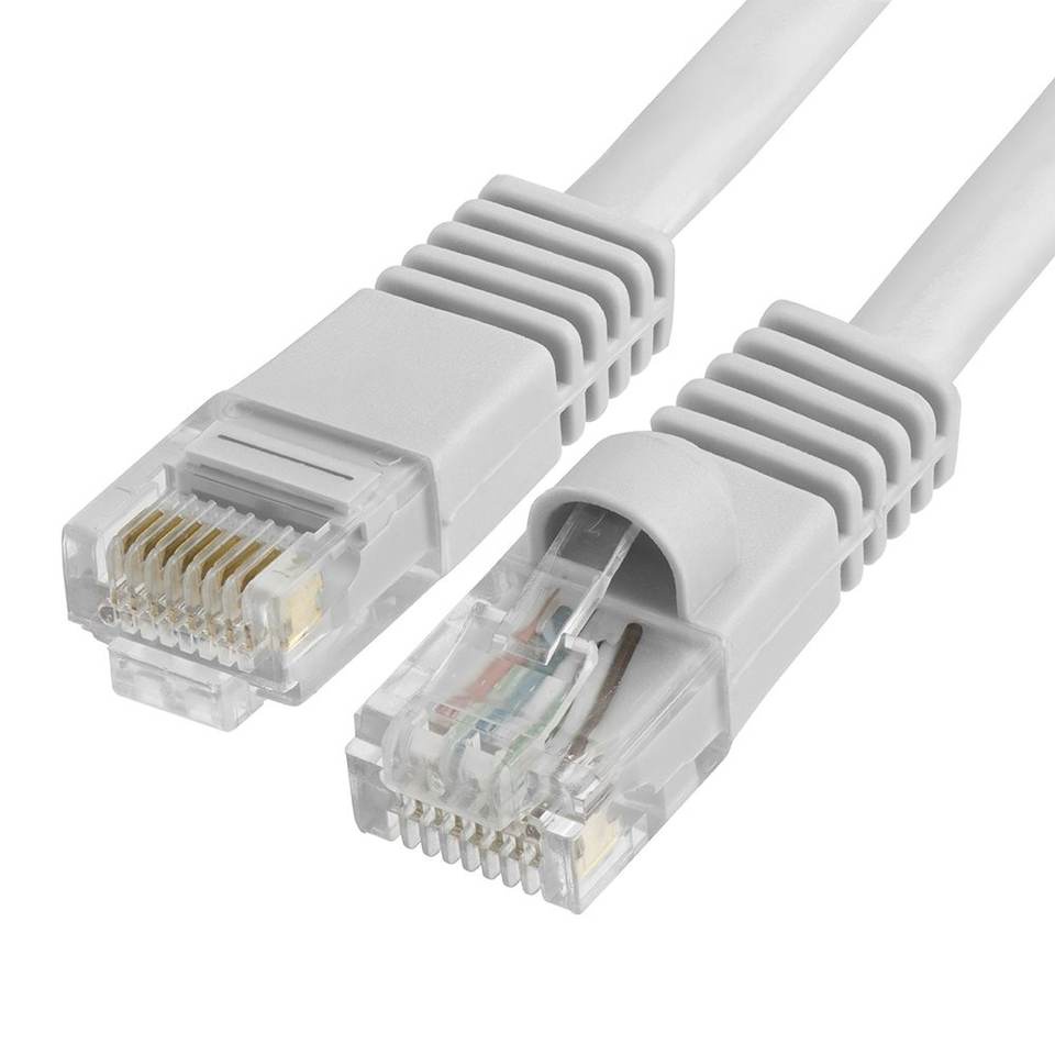 Jual Kabel Lan RJ45 Cat5e Panjang 1/3/5/10/15/20/30/50 Meter | Shopee ...