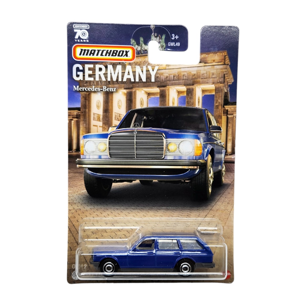 Jual Matchbox Germany Mercedes Benz W 123 Biru | Shopee Indonesia