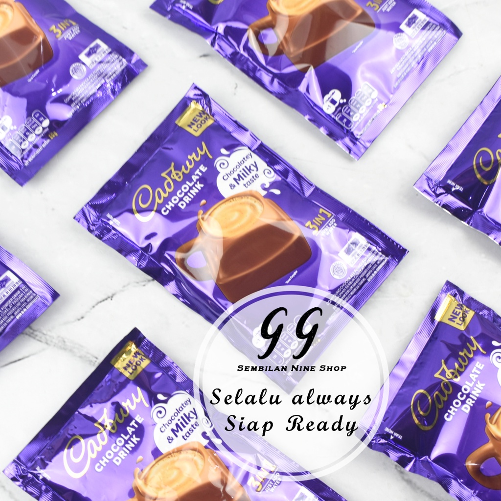 Jual CADBURY Chocolate DRINK 30 Gram Sachet 3 in 1 Cadburry Drinks ...