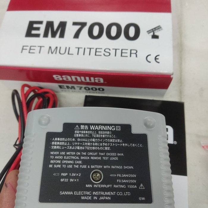 Jual Sanwa EM7000 Analog Multimeter | Shopee Indonesia
