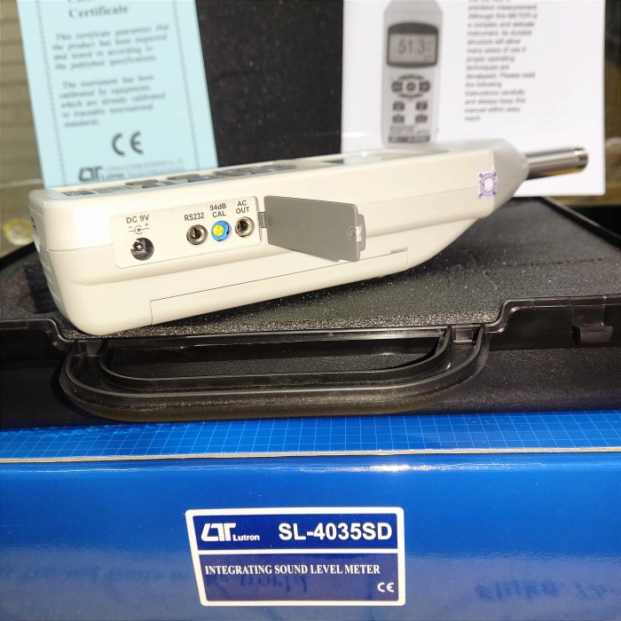 Jual Lutron SL-4035SD Sound Level Meter ( SD Card tidak termasuk ...