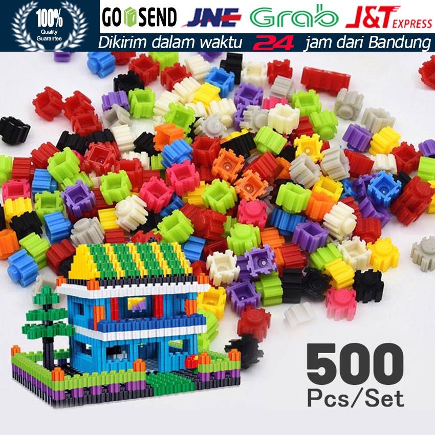 Jual Mainan Anak Blok Mini Isi 500 Pcs / Mainan Edukasi Anak-Anak ...