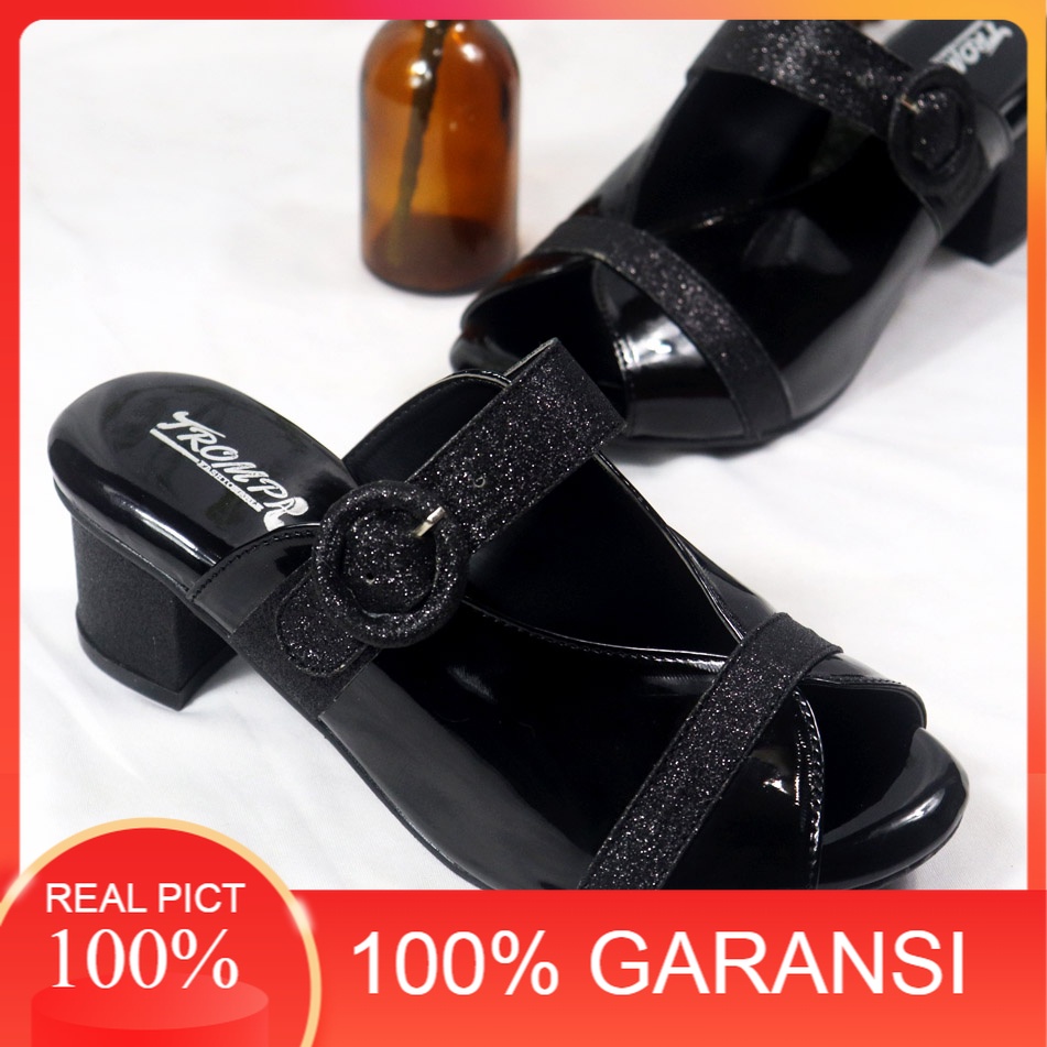 Jual Sepatu Heels Patris Hels Wanita Hak Tahu 5cm Big Size 41 42 ...