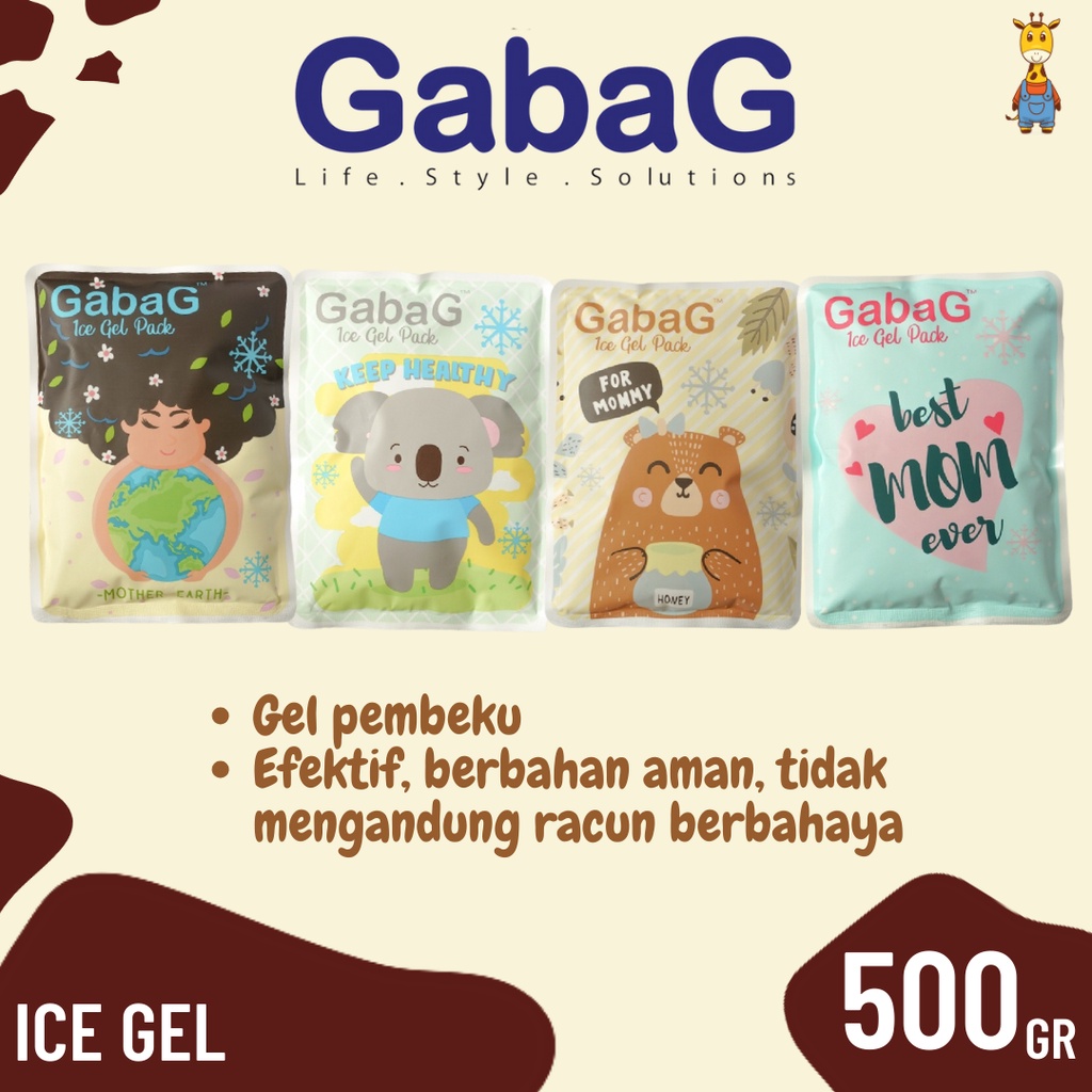 Jual Gabag Ice Gel 500gr/500ml - Ice Gel Pack - Es Pendingin Untuk ...
