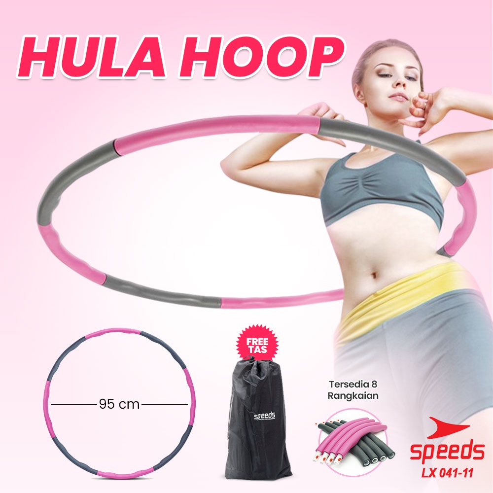 Jual SPEEDS Hula Hoop Foam Bongkar Pasang Hulla Hoop Anak Dewasa Alat ...