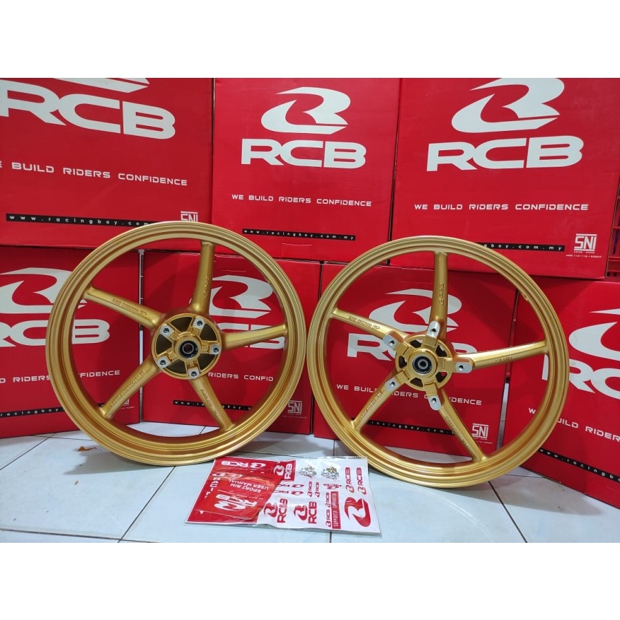 Jual VELG RACING RCB Y15ZR MX KING SP 522 215-300 GOLD ORIGINAL ...