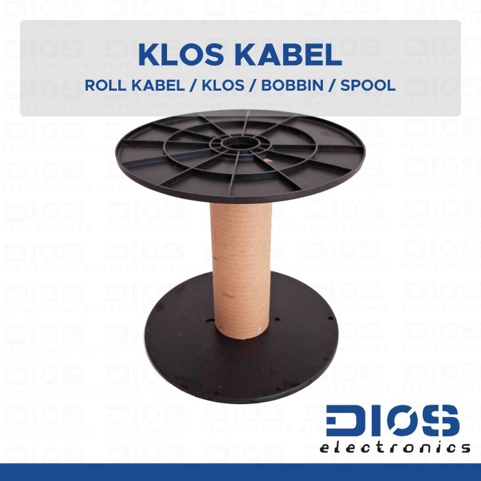 Jual Gulungan Kabel / Klos Kabel / Roll Kabel / Spool / Bobbin Hitam ...