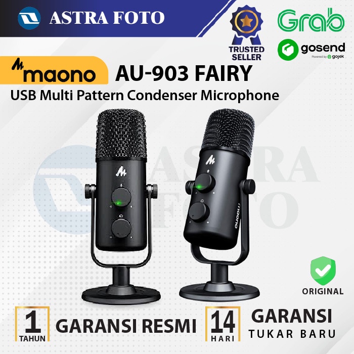 Jual Maono AU-903 Fairy - USB Multi Pattern Condenser Microphone ...