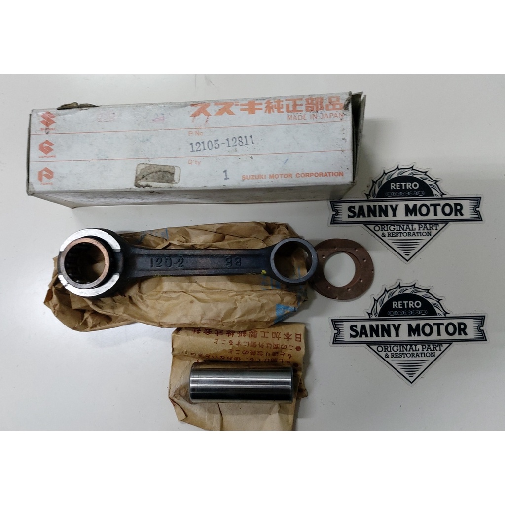 Jual stang setang seker seher piston connecting rod kit suzuki a100 ...