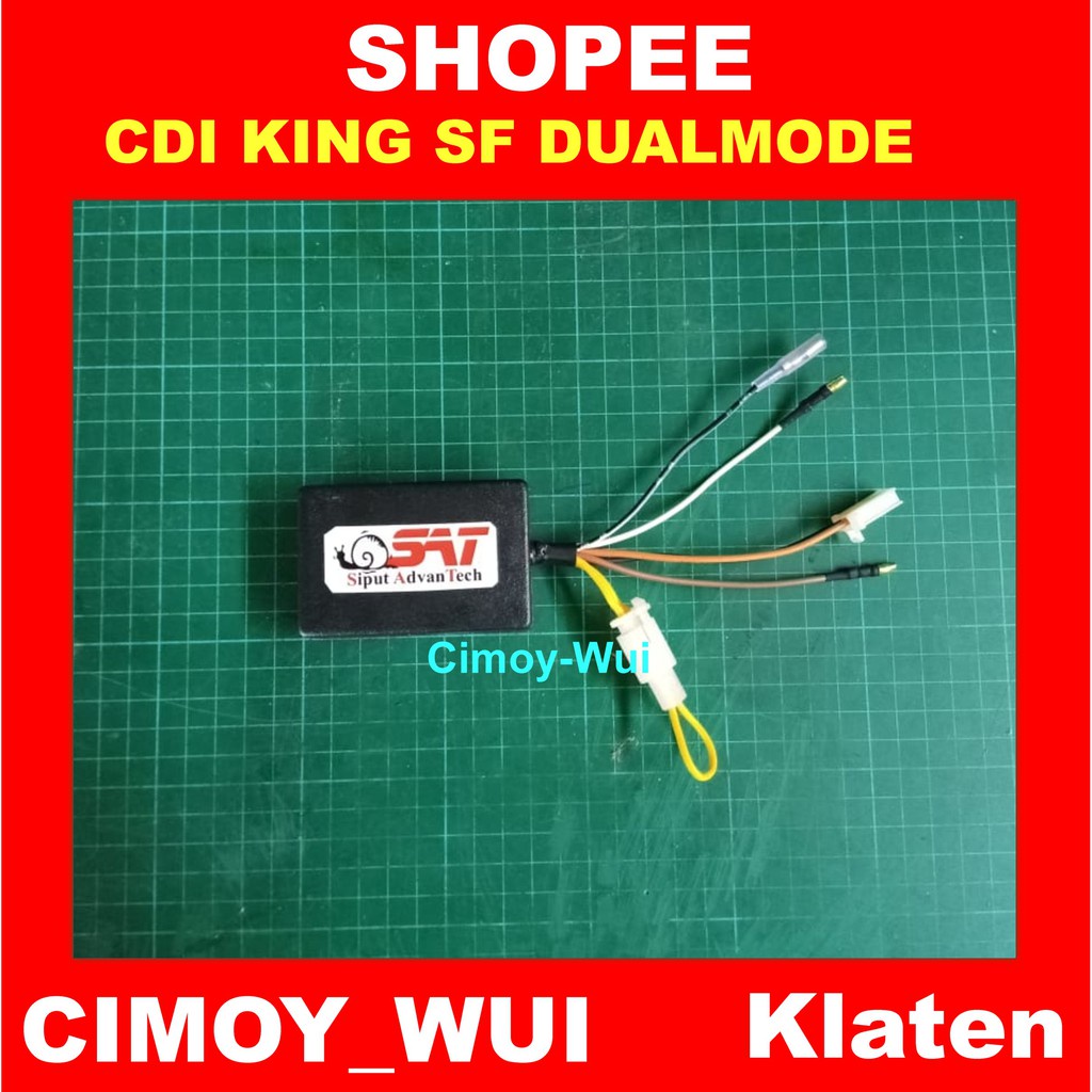 Jual CDI KING SF SILUMAN / DUALMODE ( SAT / Siput AdvanTech ) | Shopee ...
