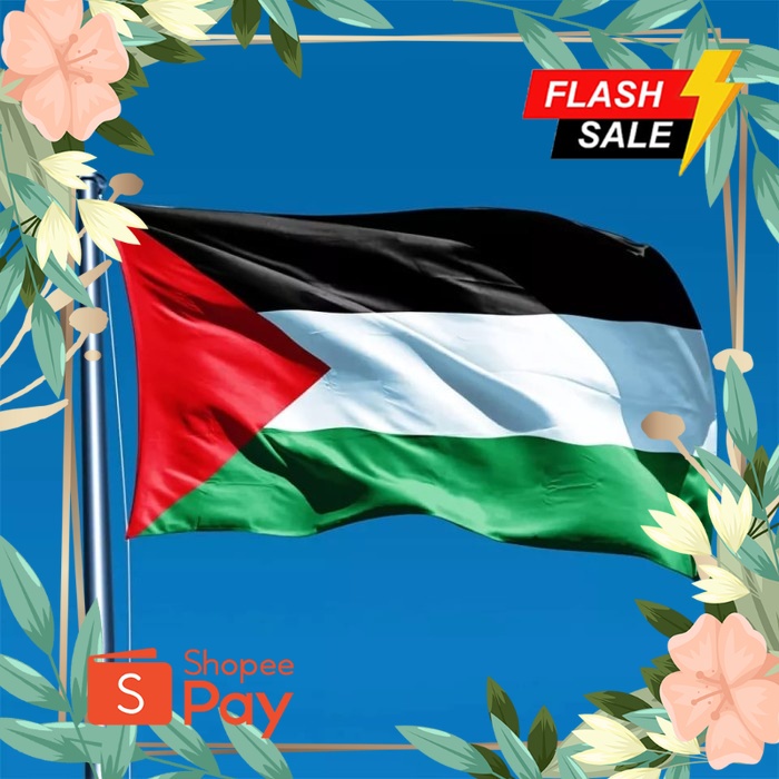 Jual PALESTINE FREE PALESTINE //Bendera Palestina Palestine Flag Besar ...