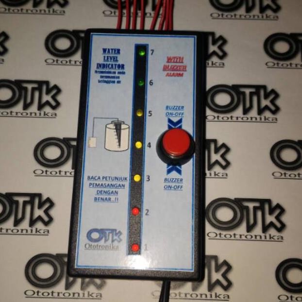 Jual Water Level Indicator W/ Buzzer | Indikator Ketinggian Air - Alarm ...