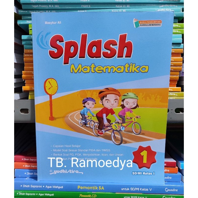Jual Buku Splash Matematika SD/MI kelas I Yudhistira Kurikulum Merdeka ...