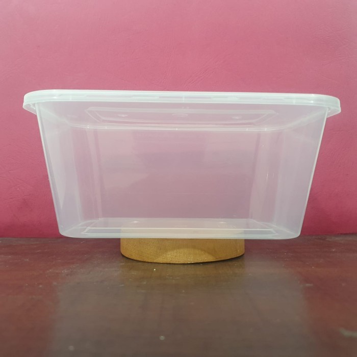Jual Thinwall 1000 ml Rectangle Kotak Makan Plastik Persegi Panjang | Shopee Indonesia