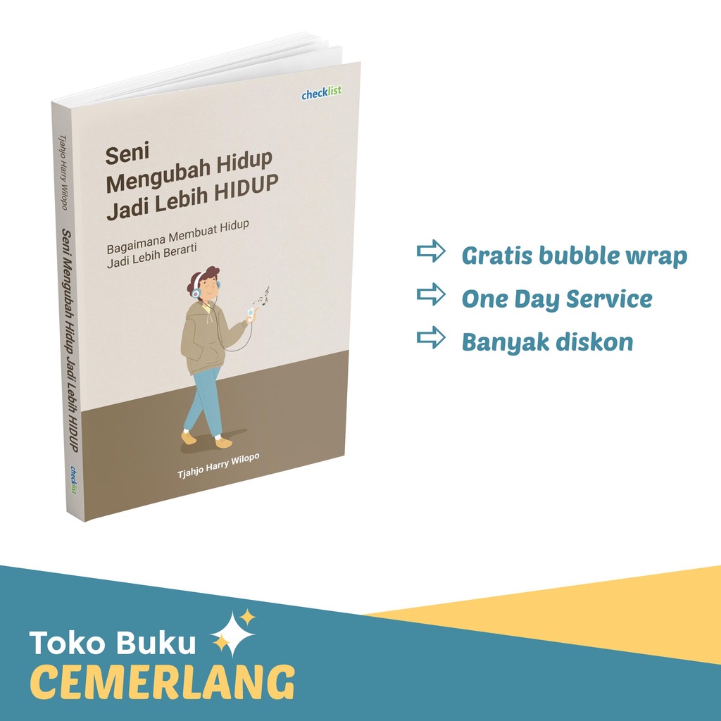 Jual Buku Motivasi Seni Mengubah Hidup Jadi Lebih Hidup (Self Improvement) | Shopee Indonesia