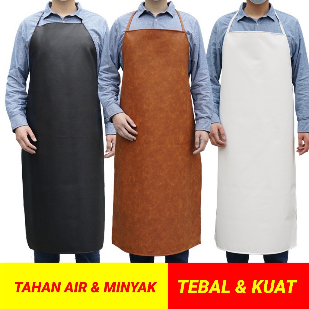 Jual Apron Celemek Multifungsi Anti Air Anti Minyak Waterproof Bahan ...