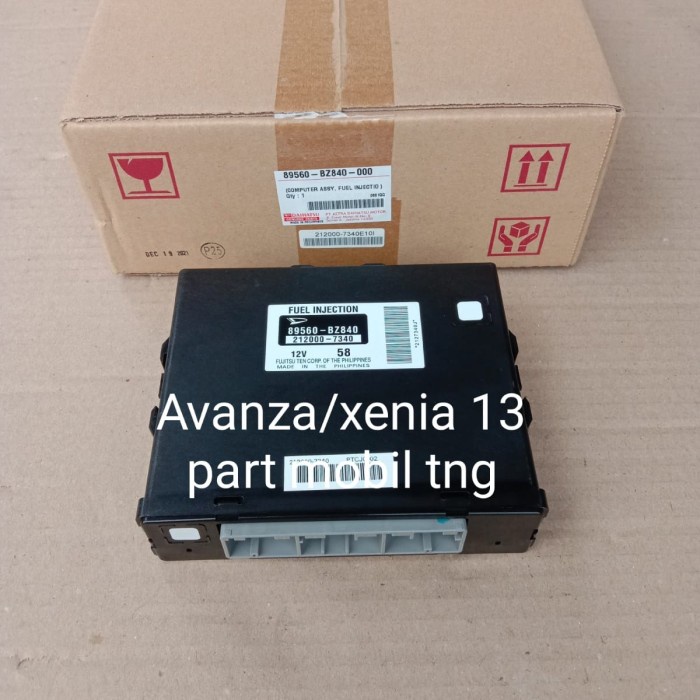 Jual Ecu Ecm Komputer Computer Avanza Xenia New 13 1300cc 89560-BZ840 ...