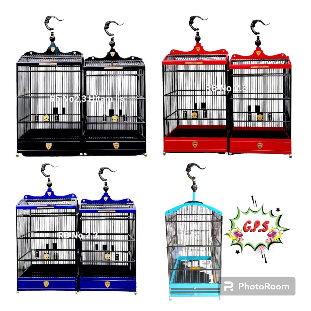 Jual Sangkar kotak pasama no 2 & 3 warna kombinasi ruji bambu | Shopee ...
