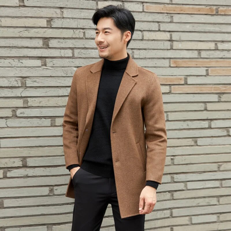 Jual Blazer Pria Korea Poket Blezer Long Coat Pria panjang | Shopee ...
