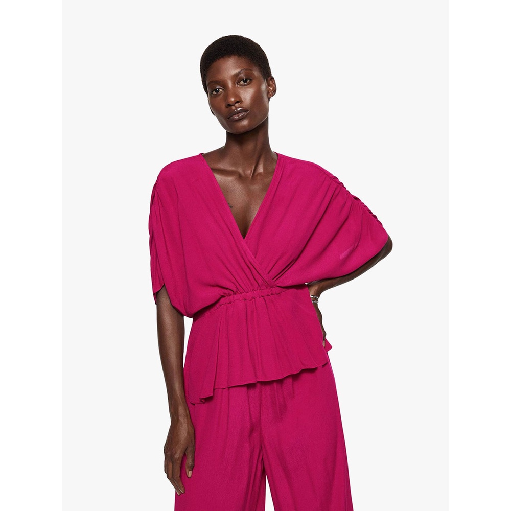 Jual MANGO - ONE-PIECE SUIT CAFE-W - FUCHSIA - S | Shopee Indonesia