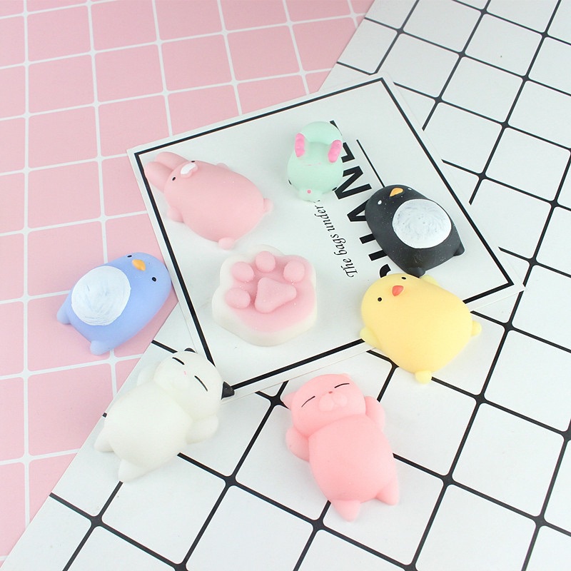 Jual D811 Squishi Mochi Jelly Animal Mini / Squishy Case HP mainan anak ...