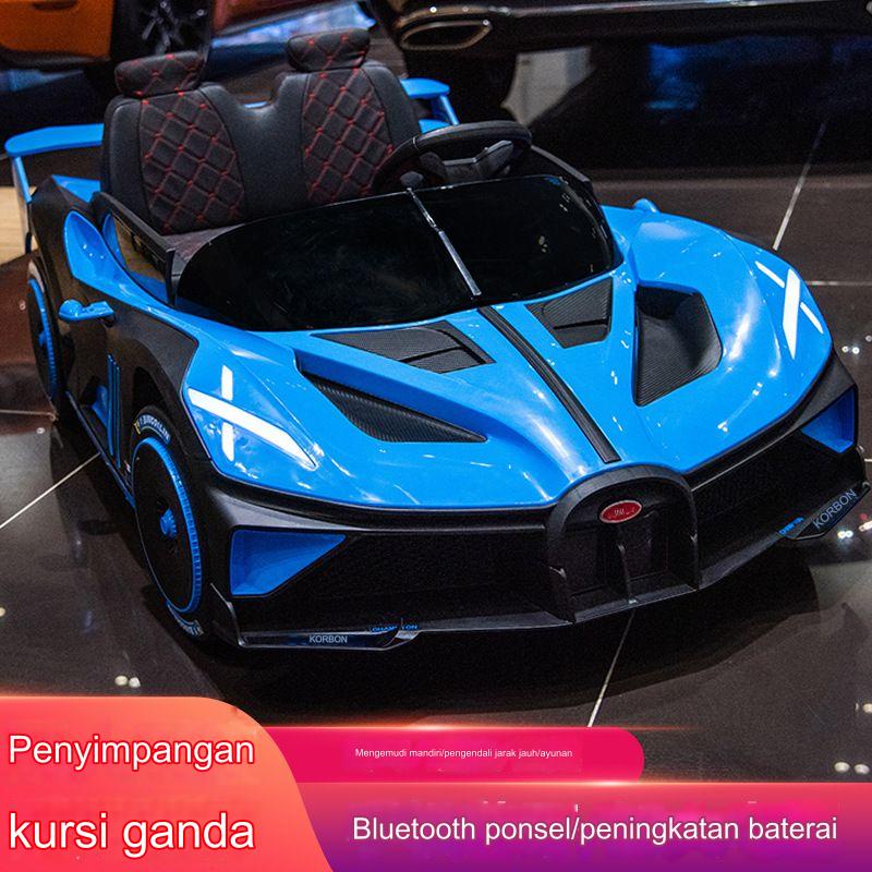 Jual Mobil Listrik Anak-anak Bugatti Mobil Mainan Anak-anak Dapat Duduk ...