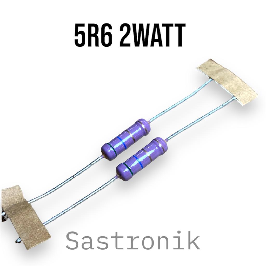 Jual resistor 5R6 2watt 5.6ohm unggu original ready | Shopee Indonesia