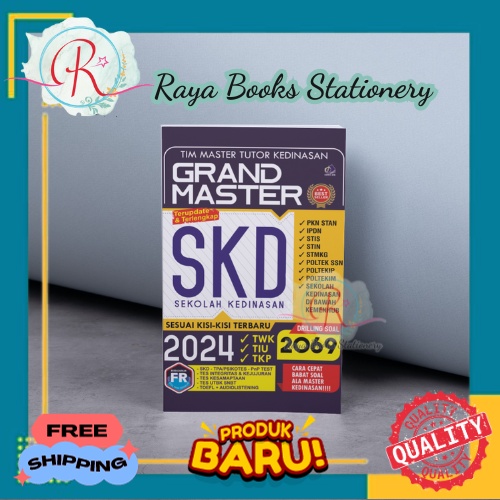 Jual BUKU GRAND MASTER SKD SEKOLAH KEDINASAN 2024 (B5) | Shopee Indonesia