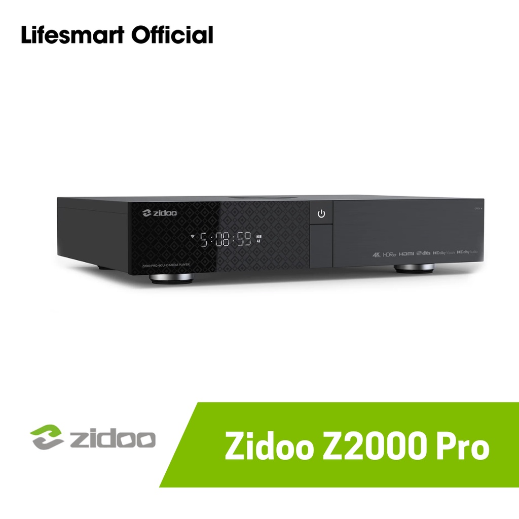 Jual Zidoo Z2000 Pro 4K UHD Media player Dolby Vision HDR10 | Shopee ...