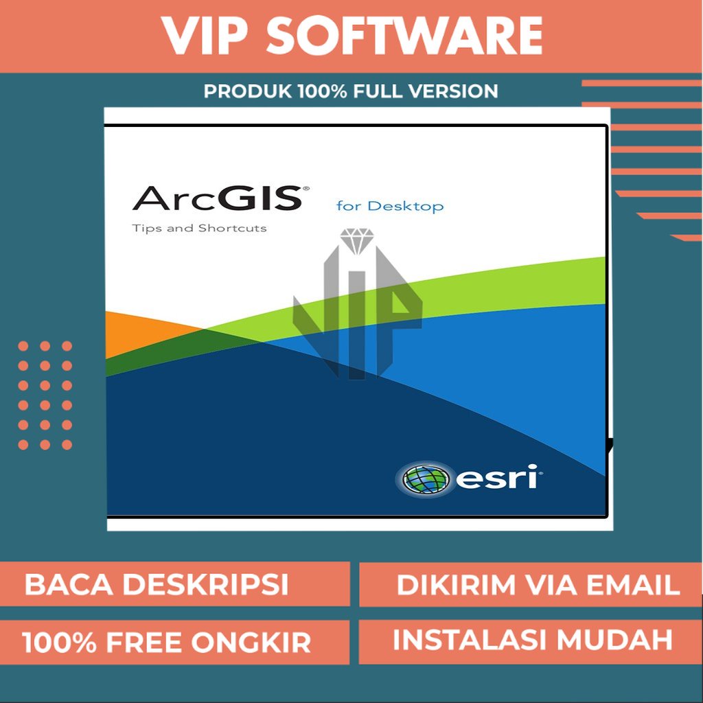 Jual Software ArcGIS ArcMaps 10 Full Version - Arc GIS Maps LIFETIME Terbaru | Shopee Indonesia