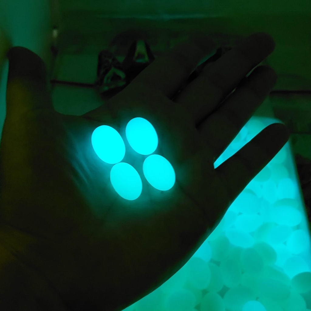 Jual [TRENDS COD] Batu Akik Fosfor Import Glow In The Dark, bisa Nyala ...