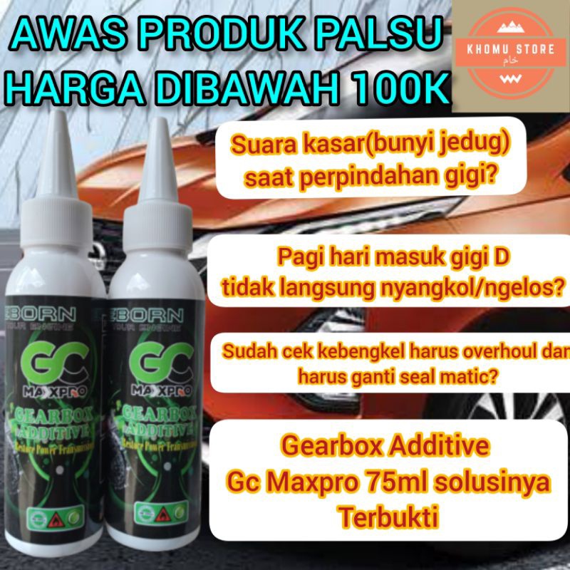 Jual SL23SD ADITIF MATIC GC MAXPRO Gearbox Additive 75ml Cairan Oli ...