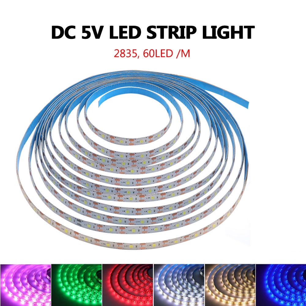 Jual LED Strip 2385 DC 5V 50cm Outdoor Indoor Waterproof IP65 | Shopee ...