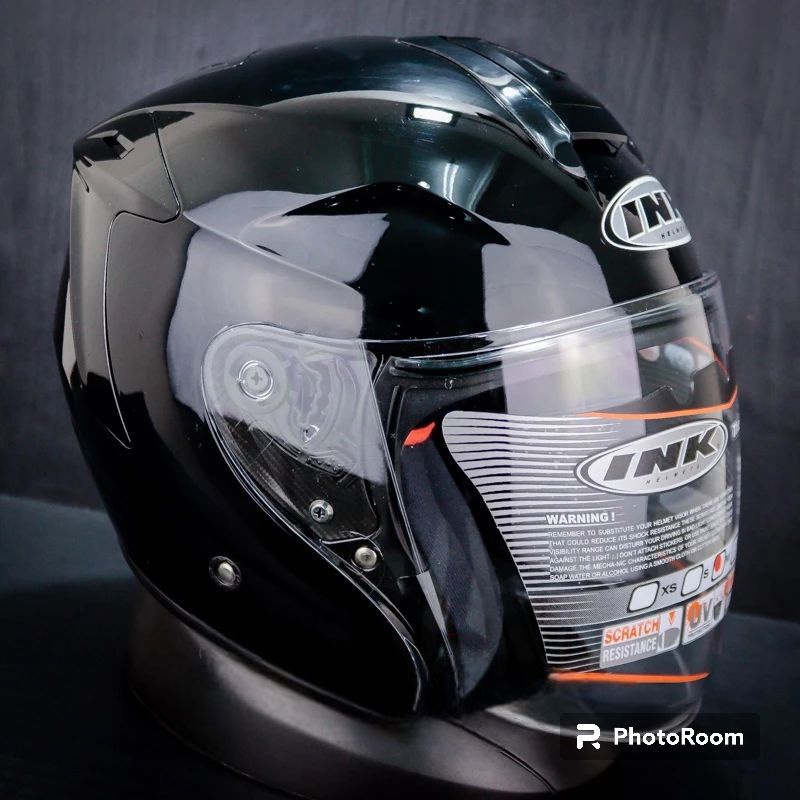 Jual HELM INK DYNAMIC BLACK MET ORIGINAL 100% | Shopee Indonesia