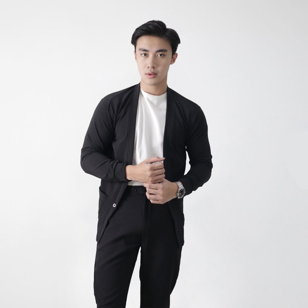 Jual MSMO Dustin Cardigan Pria / Outer Cowo / Jaket Cowo / Cardigan ...