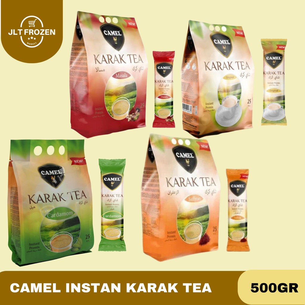 Jual Camel Karak Tea PACK Original - Masala - Cardamom - Saffron Uk ...